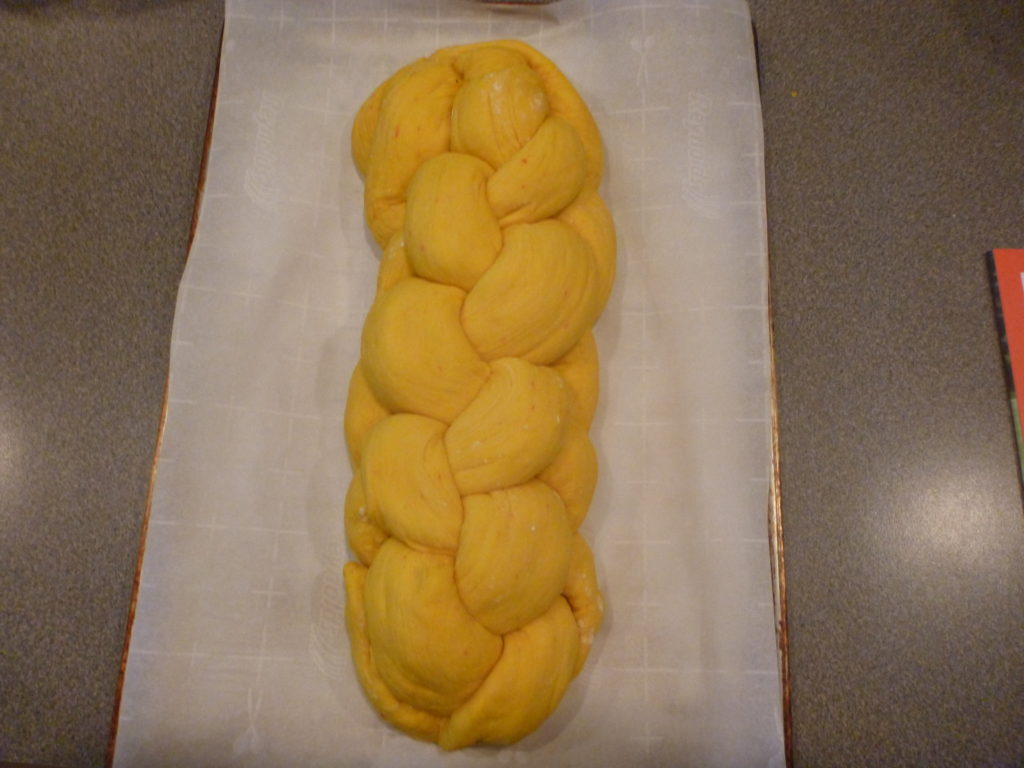 Braided Saffron Bread – Kayla's Kitchen